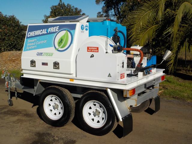 Quik Steam UT2000 Agricultural Commercial Steam Weeder Weed Killer Weed ...