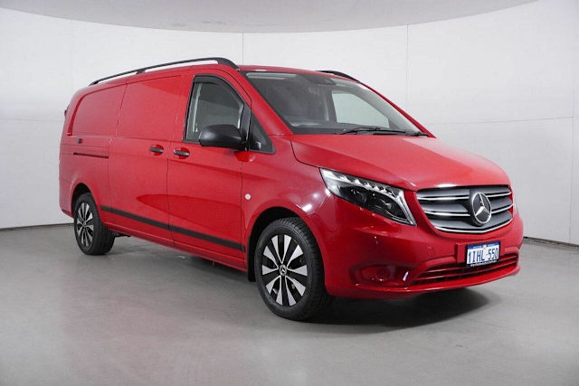 2024 Mercedes-Benz Vito 447 MY23 VS20 119 CDI MWB RWD Red 9 Speed ...