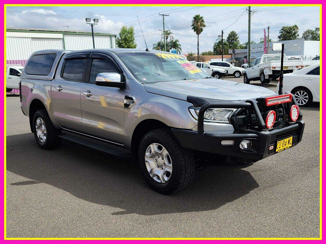 2015 Ford Ranger PX MkII XLT 3.2 (4x4) Grey 6 Speed Automatic Double ...