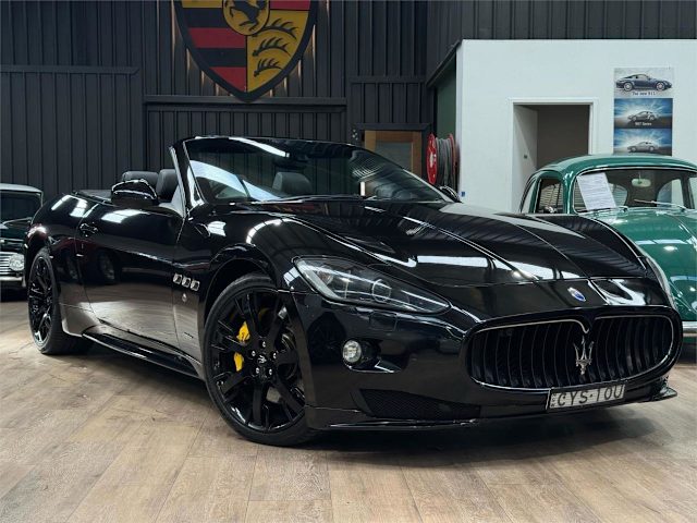 2011 Maserati GranCabrio M145 Black 6 Speed Sports Automatic Cabriolet ...