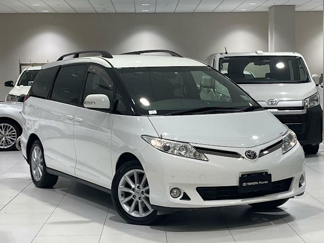 2017 Toyota Tarago ACR50R GLX White 7 Speed Constant Variable Wagon ...