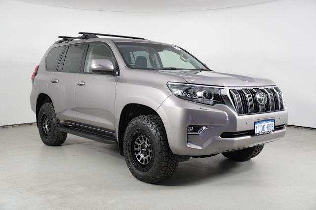 2021 Toyota Landcruiser Prado GDJ150R GXL Flat Tailgate Bronze 6 Speed ...