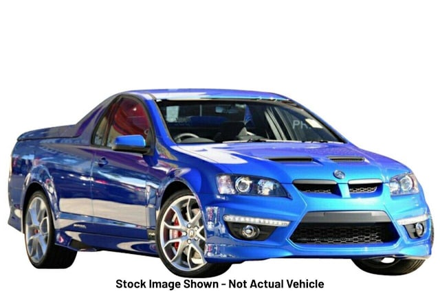 2011 Holden Special Vehicles Maloo E3 R8 Black 6 Speed Manual Utility ...