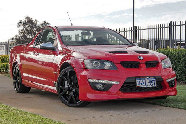 2010 Holden Special Vehicles Maloo E2 Series GXP Red Hot 6 Speed Manual ...