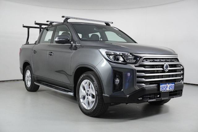 2022 Ssangyong Musso Q215 MY21 ELX Grey 6 Speed Automatic Crew Cab ...