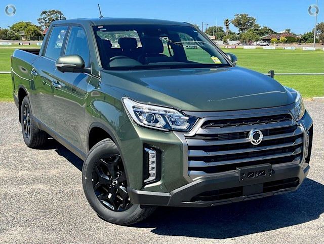 2024 Ssangyong Musso Q261 MY24 Ultimate Luxury Crew Cab Green 6 Speed ...