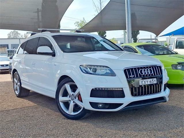 2011 Audi Q7 MY11 TDI Tiptronic Quattro White 8 Speed Sports Automatic ...