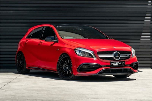 2017 Mercedes-AMG A45 176 MY17.5 4Matic (fuel Efficient) Red 7 Speed ...
