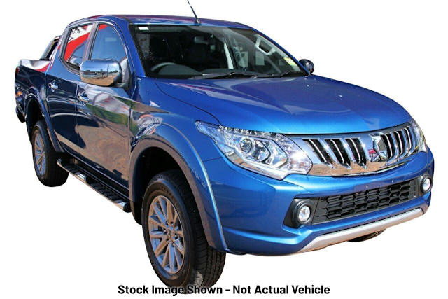 2016 Mitsubishi Triton MQ MY16 Exceed (4x4) Blue 5 Speed Automatic Dual ...