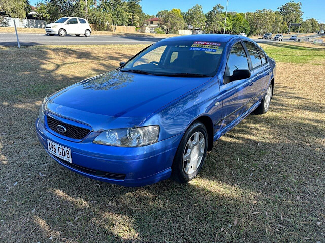 2004 Ford Falcon BA Classic XT Blue 4 Speed Sports Automatic Sedan ...