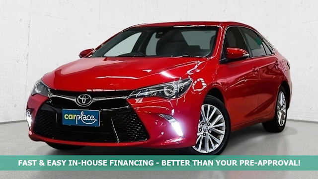 2016 Toyota Camry ASV50R Atara SL Red 6 Speed Sports Automatic Sedan ...