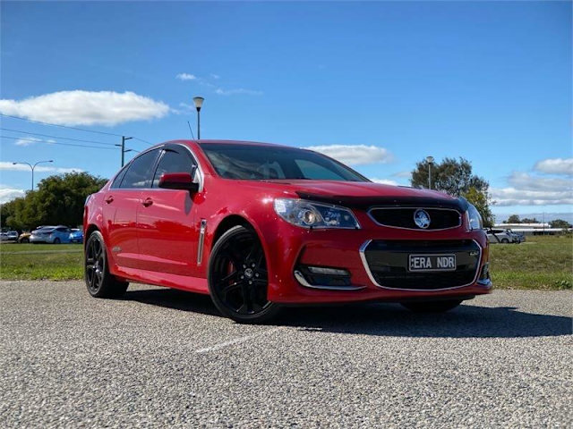 2016 Holden Commodore VF II SS-V Redline Red 6 Speed Automatic Sedan ...