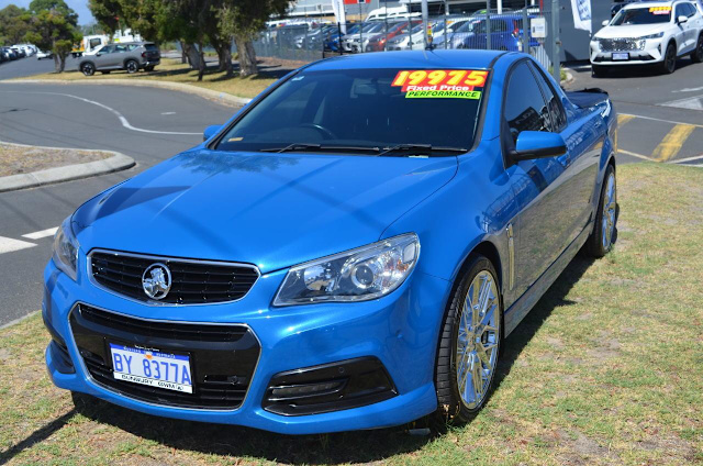 2013 Holden Ute VF SV6 Perfect Blue 6 Speed Automatic Utility | Cars ...