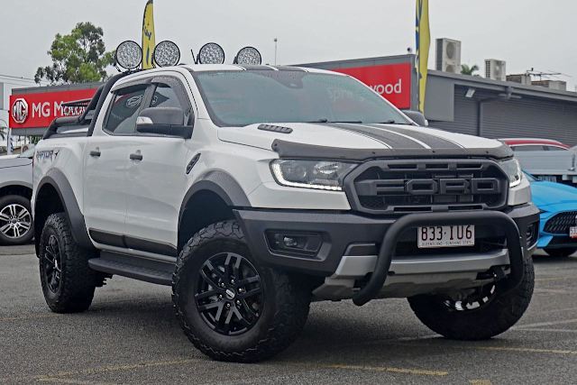 2019 Ford Ranger PX MkIII 2019.00MY Raptor White 10 Speed Sports ...