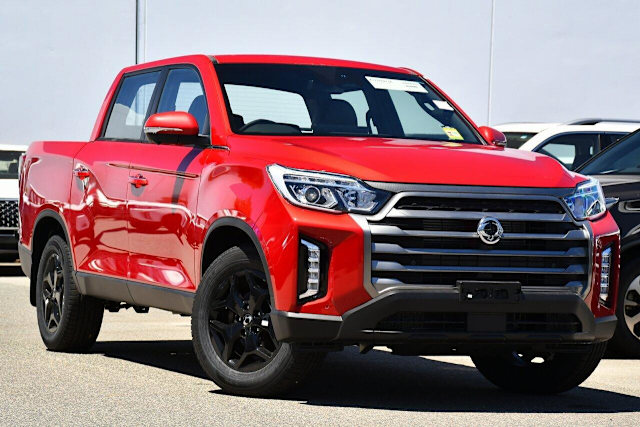 2024 Ssangyong Musso Q261 MY24 Ultimate Crew Cab Indian Red 6 Speed ...
