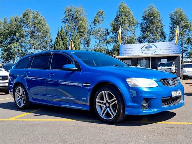 2012 Holden Commodore VE II MY12 SV6 Blue 6 Speed Automatic Sportswagon ...