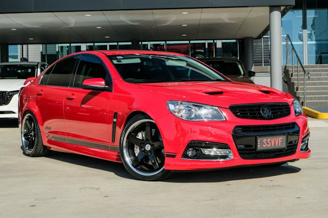 2015 Holden Commodore VF MY15 SS V Redline Red 6 Speed Manual Sedan ...