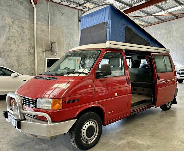 2001 Trakka Syncro 4wd Volkswagen Transporter Red Campervan 4WD ...