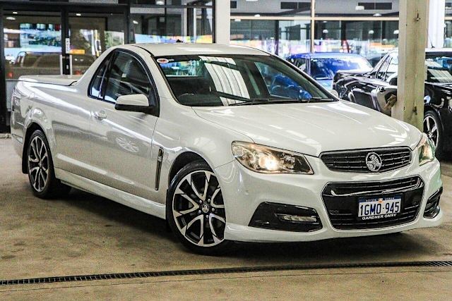 2014 Holden Ute VF MY14 SV6 Ute White 6 Speed Sports Automatic Utility ...