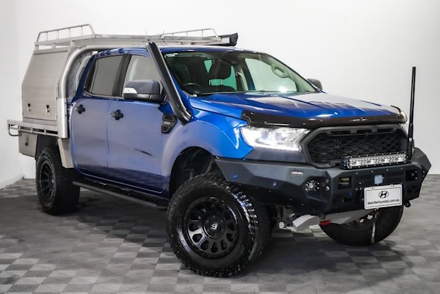 2019 Ford Ranger PX MkIII 2019.00MY XLT Blue 10 Speed Sports Automatic ...