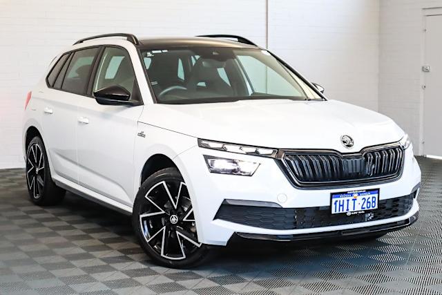 2021 Skoda Kamiq NW MY22 110TSI DSG FWD Monte Carlo White 7 Speed ...