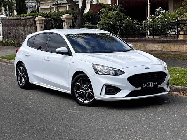 2021 Ford Focus SA 2021MY ST-Line White 8 Speed Automatic Hatchback ...
