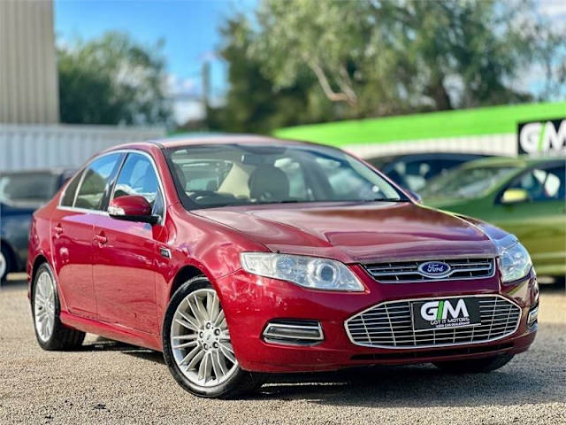 2013 Ford Falcon FG MkII G6E EcoLPi Red 6 Speed Sports Automatic Sedan ...