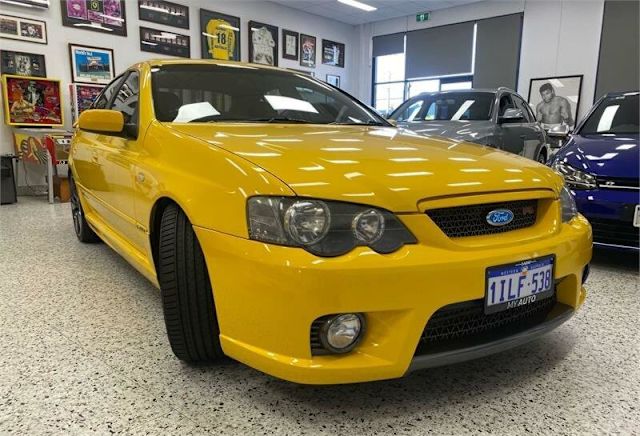 2005 FPV F6 Typhoon BA MkII Yellow 6 Speed Manual Sedan | Cars, Vans ...
