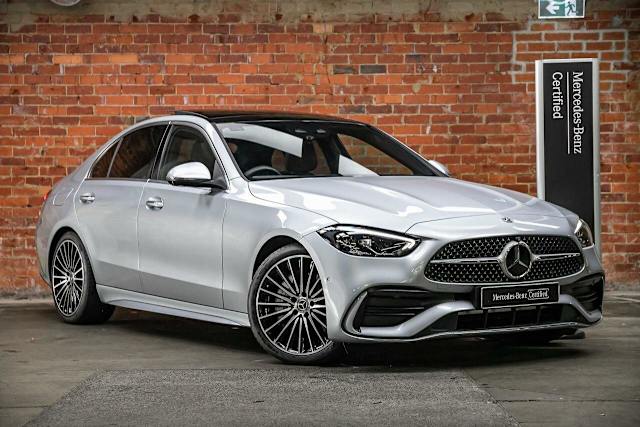 2022 Mercedes-Benz C-Class W206 802MY C300 9G-Tronic Silver 9 Speed ...