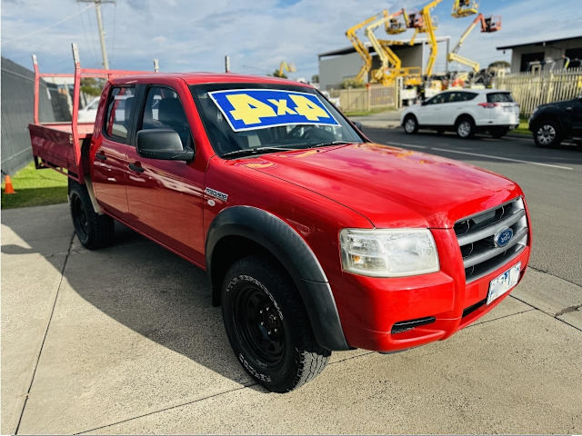 2007 Ford Ranger PJ XL (4x4) Red 5 Speed Manual Dual Cab Chassis | Cars ...