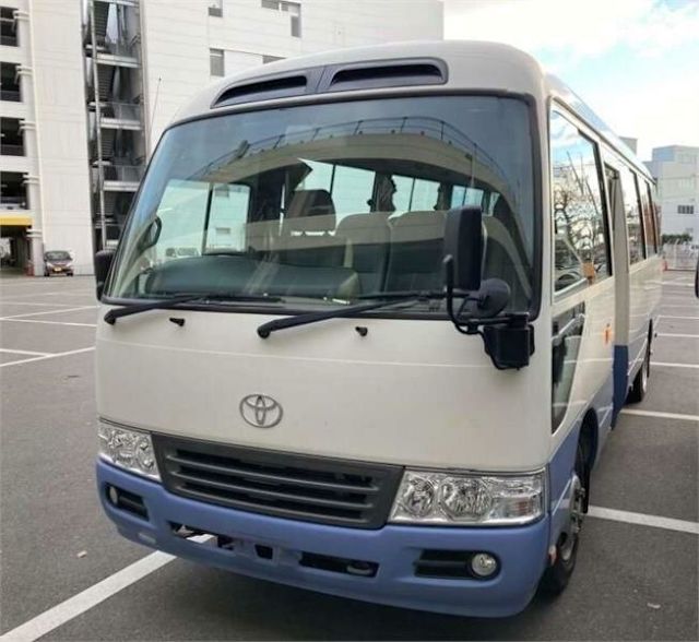 2016 Toyota Coaster FITTED MOTORHOME CAMPERVAN White Manual COASTER ...