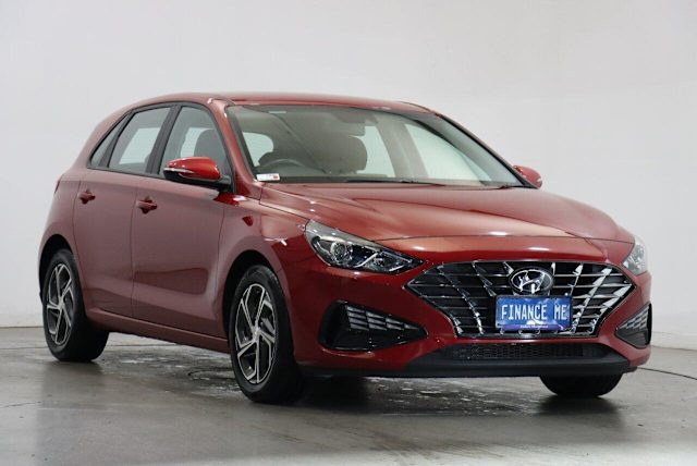 2023 Hyundai i30 PD.V4 MY23 Fiery Red 6 Speed Sports Automatic ...