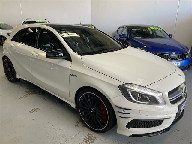 2014 Mercedes-Benz A-Class W176 A45 AMG SPEEDSHIFT DCT 4MATIC White 7 ...
