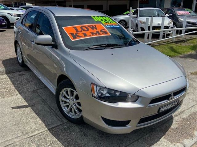 2012 Mitsubishi Lancer CJ MY13 LX Sportback Silver, Chrome 5 Speed ...