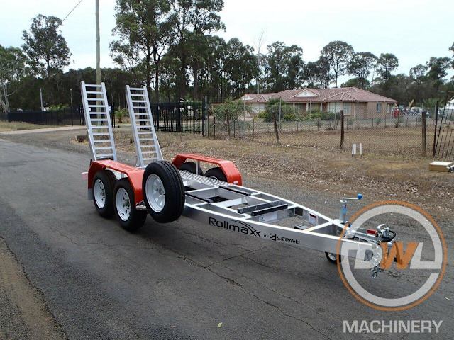 NEW SUREWELD 2.4T ALUMINIUM MINI EXCAVATOR BOBCAT LOADER TRAILER KUBOTA ...