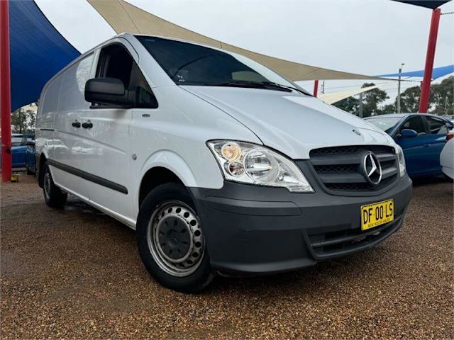 2013 Mercedes-Benz Vito 639 MY11 113CDI LWB White 5 Speed Automatic Van ...