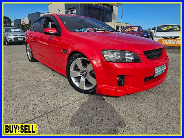 2009 Holden Commodore VE MY09.5 SS Red 6 Speed Sports Automatic Sedan ...