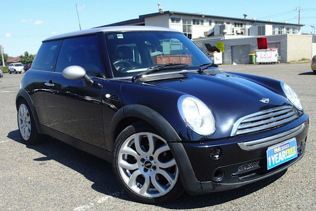 2005 Mini Cooper R50 Chilli Black 6 Speed CVT Auto Sequential Hatchback ...
