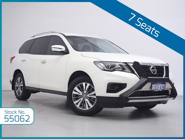 2020 Nissan Pathfinder R52 MY19 Series III ST (2WD) White Continuous ...