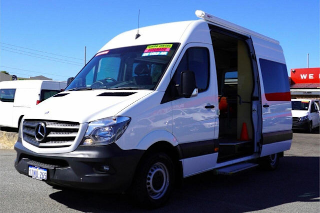 2014 Mercedes-Benz Sprinter NCV3 316CDI Transfer White Steptronic Bus ...