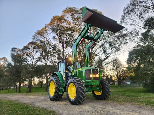 John Deere 6820 Premium 150Hp 6cyl Cab Loader Tractor Case Holland ...