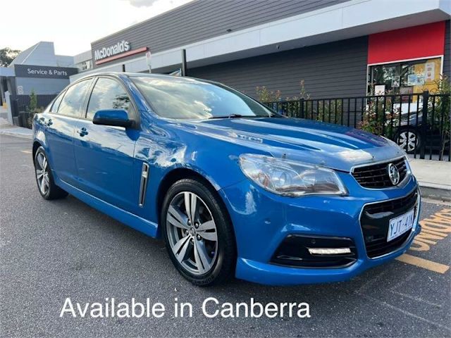 2013 Holden Commodore VF MY14 SV6 Blue 6 Speed Sports Automatic Sedan ...