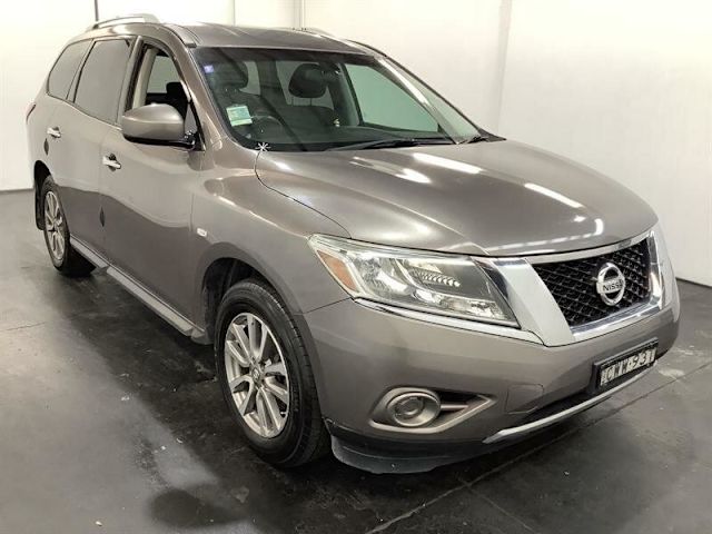 2014 Nissan Pathfinder R52 ST (4x2) Brown Continuous Variable Wagon ...