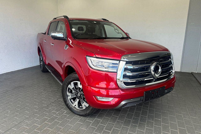 2024 GWM Ute NPW Cannon Lux Scarlet Red 8 Speed Sports Automatic ...