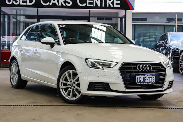 2017 Audi A3 8V MY17 S Tronic White 7 Speed Sports Automatic Dual ...