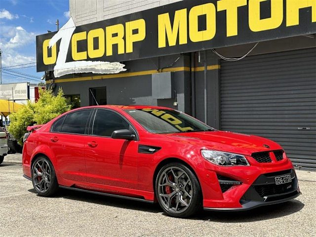 2017 Holden Special Vehicles GTSR Gen F2 Red 6 Speed Automatic Sedan ...