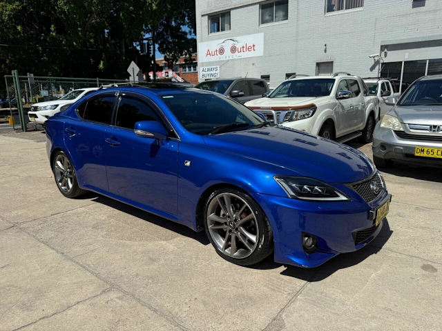 2010 Lexus IS GSE20R MY11 IS250 F Sport Blue 6 Speed Sports Automatic ...