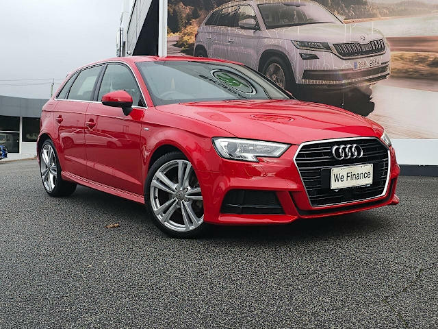 2019 Audi A3 8V MY20 35 TFSI Sportback S Tronic Red 7 Speed Sports ...