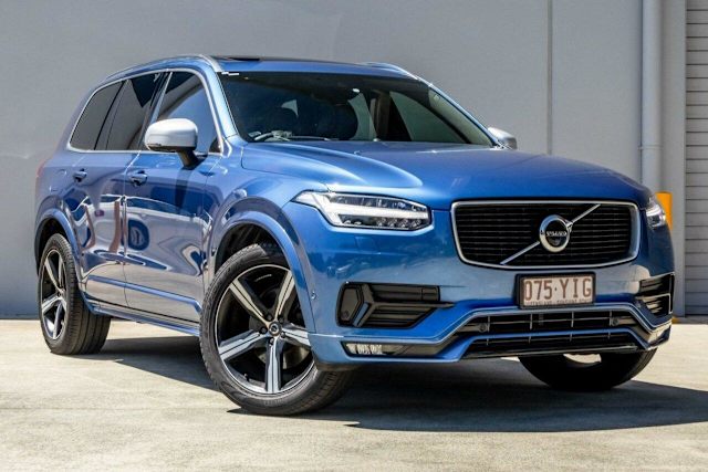 2018 Volvo XC90 L Series MY18 T6 Geartronic AWD R-Design Blue 8 Speed ...