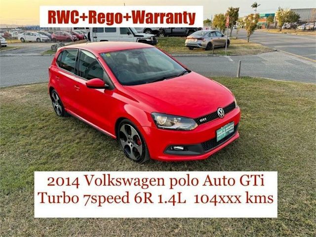 2014 Volkswagen Polo 6R MY14 GTi Red 7 Speed Auto Direct Shift ...